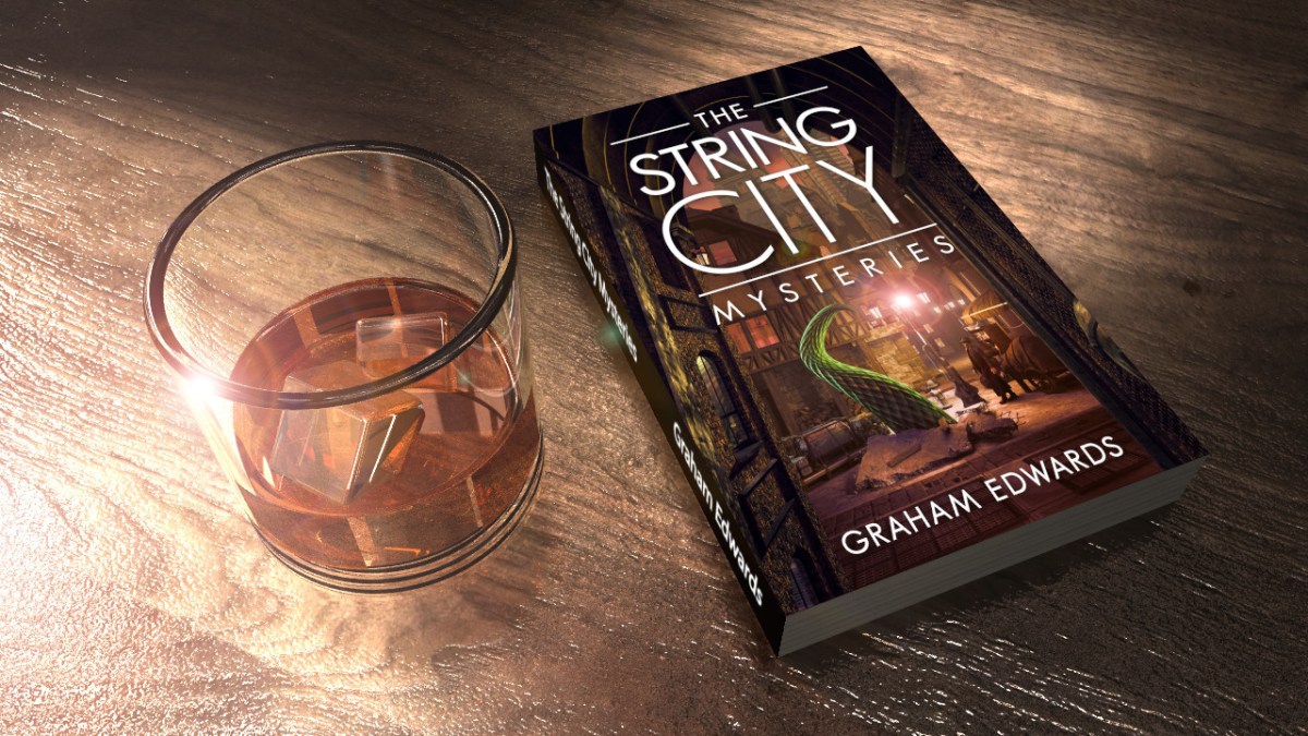 New Cover Design — “The String City Mysteries” – Graham Edwards